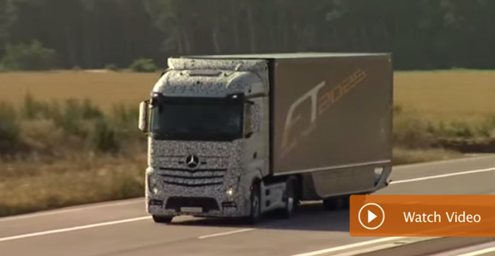 Mercedes Says This New Self Driving Truck Will Change The Role of ...